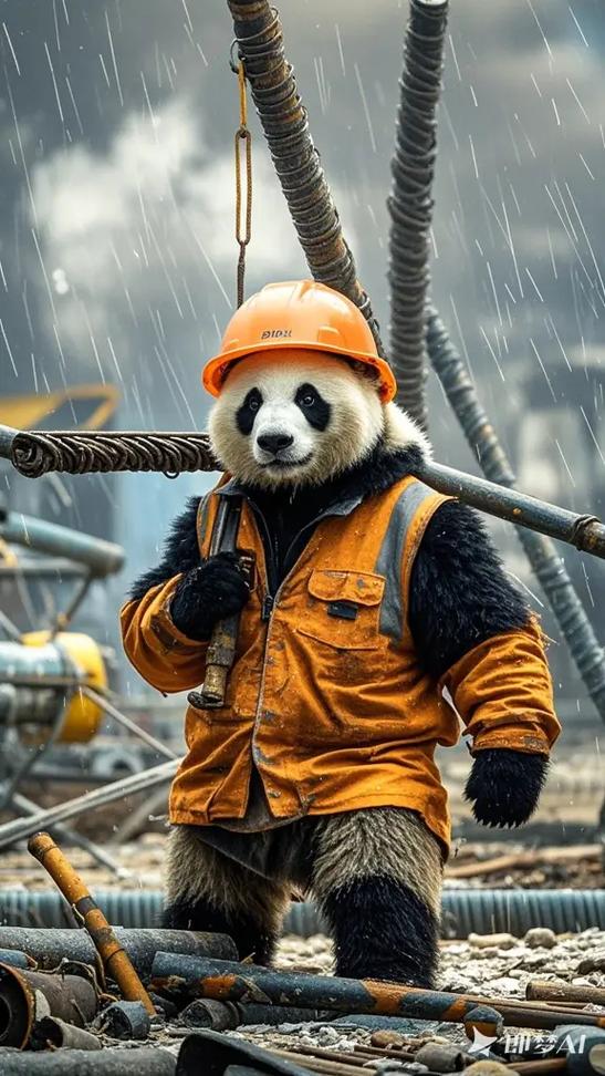 母熊猫带什么头盔