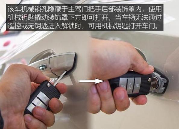 汽车遥控器钥匙怎么打开图标