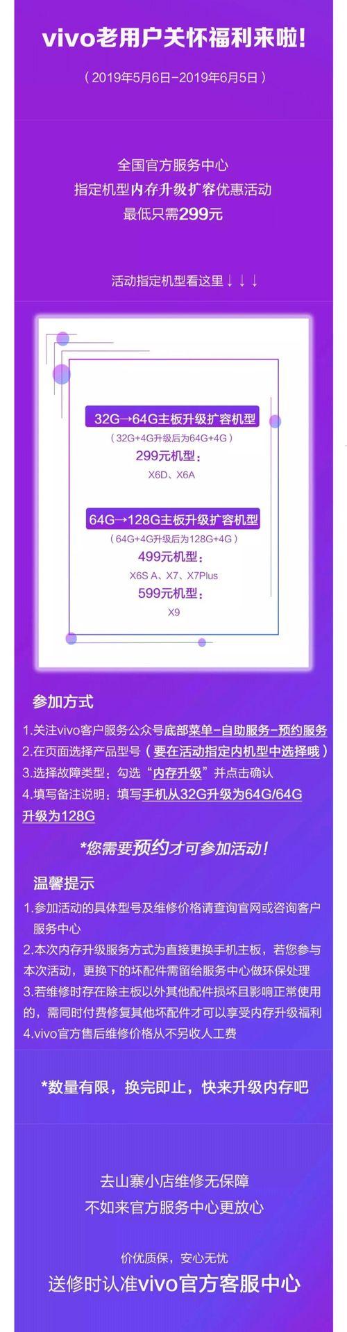 vivo手机扩容要多少钱图标