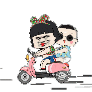 骑电动车图片搞笑图片图标