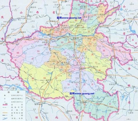 河南地图交通地图图标