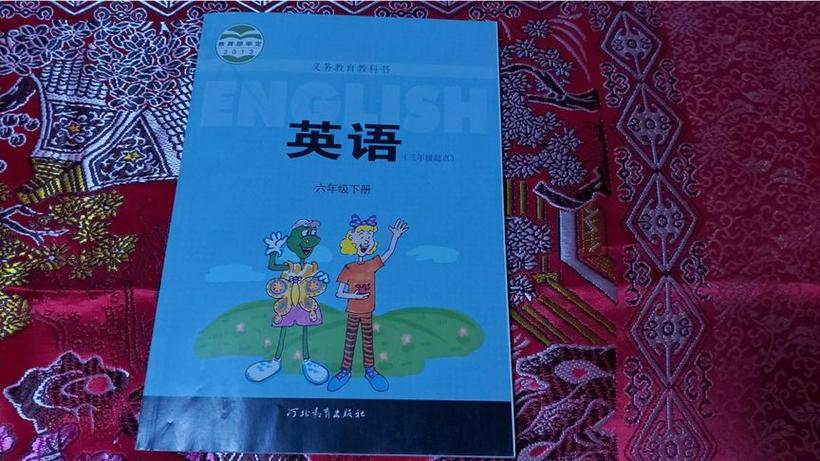 六年级下册英语书外研版课文图标