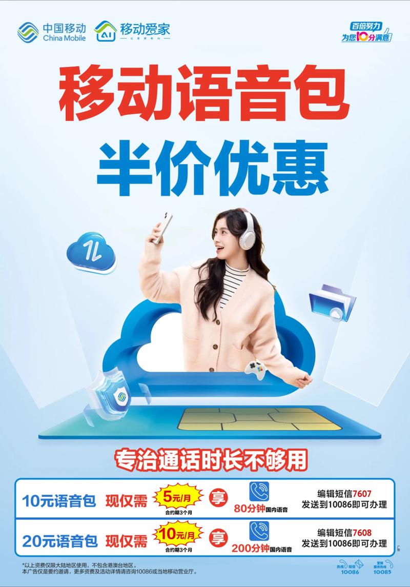 移动语音叠加包2018版图标