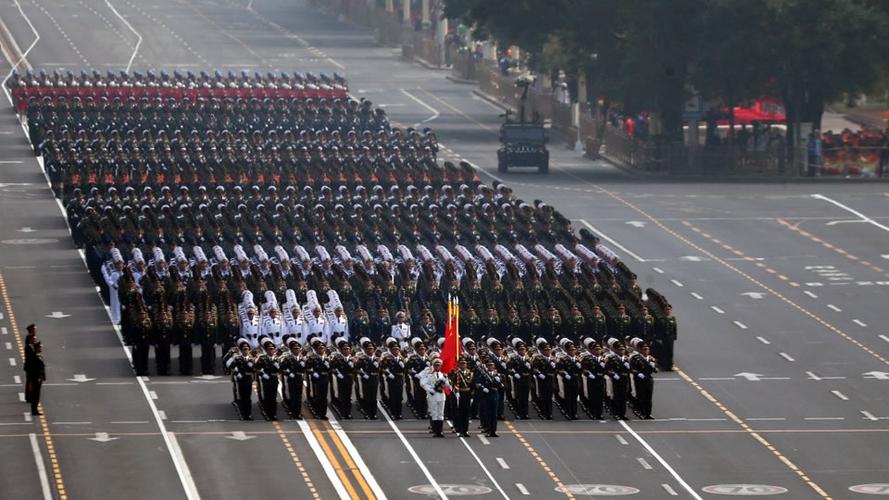 2019年成立70周年阅兵截图