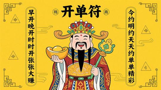 升级财神爷赚钱图标