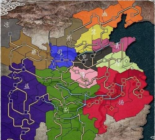 三国志11州地图图标