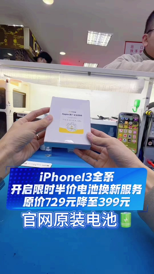 13系列换电池半价图标