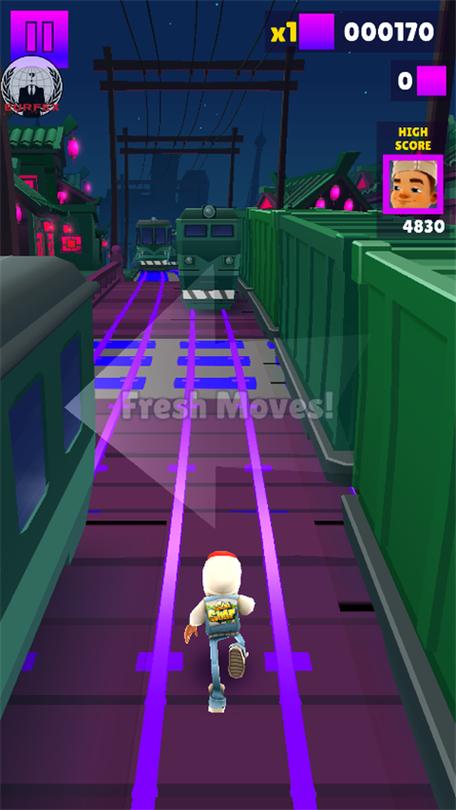地铁跑酷防外网3.0版本截图
