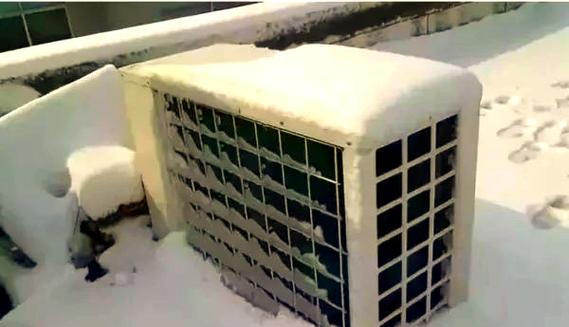 空气能怎样强制化霜图标