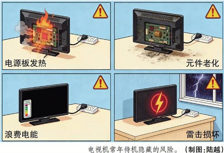 电视关机需要拔电源吗图标