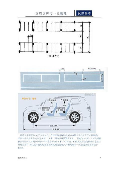 车库的标准尺寸截图