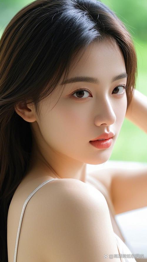 用自己照片做屏保的女人