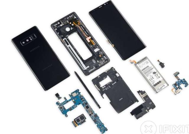 三星note8拆机截图