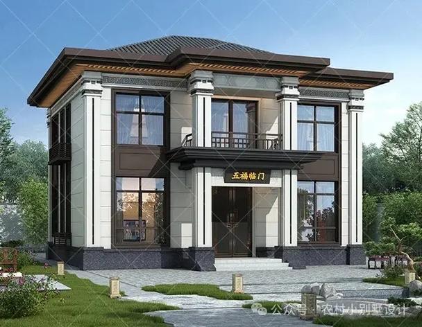 农村二层自建房设计图大全图标