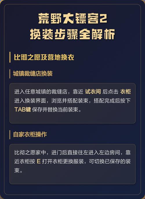 荒野大镖客2换衣服的快捷键截图