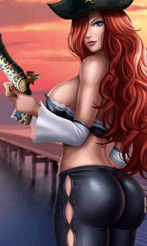 女枪赏金猎人原画和谐截图
