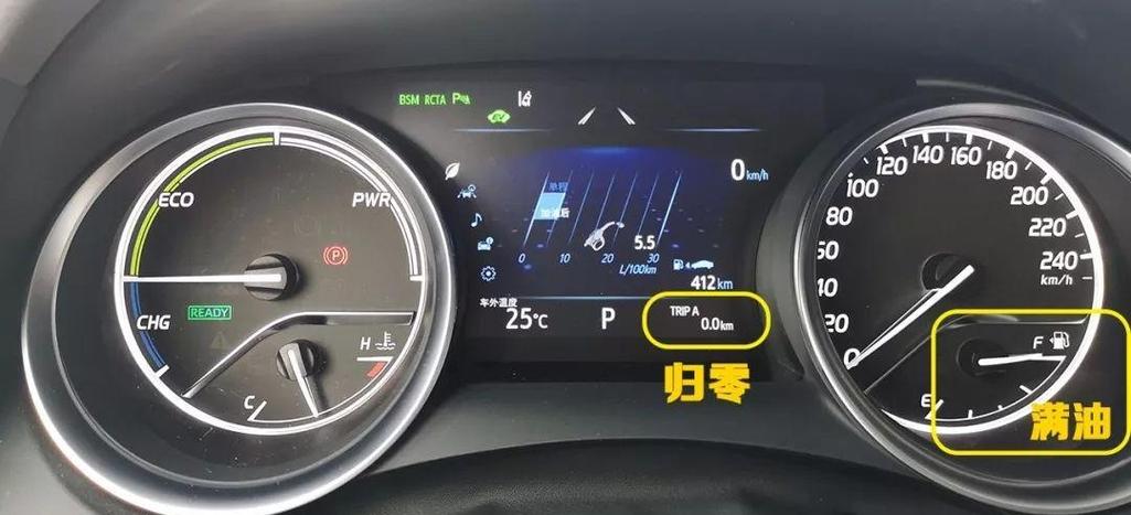 汽车里程数可以清零吗图标