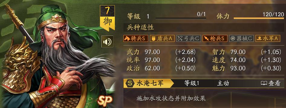 三国志战略版关羽战法搭配图标