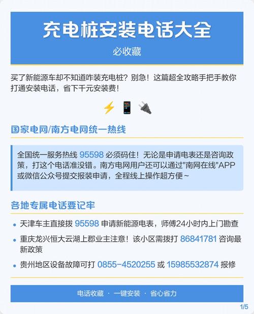 充电桩安装公司电话图标