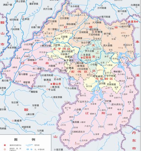 鞍山地图全图图标