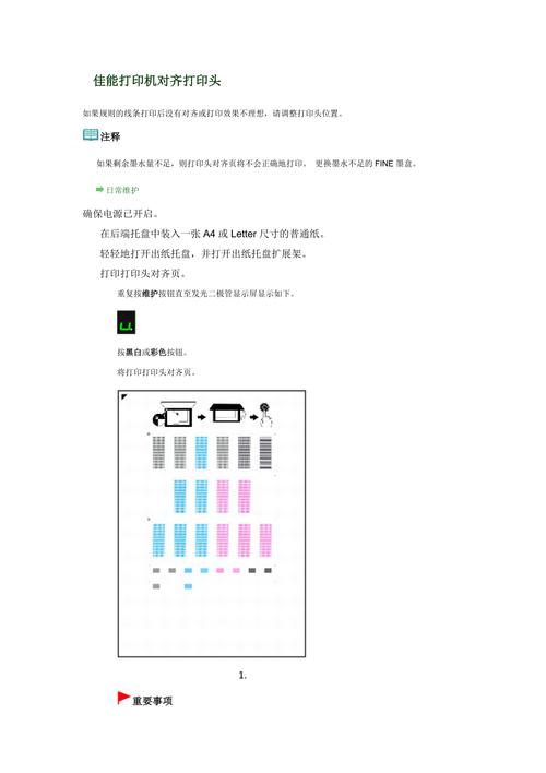 打印机对齐打印头的调整方法图标