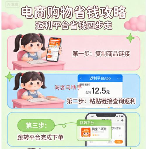 小淘返利机器人图标