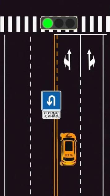 红灯掉头算不算闯红灯图标