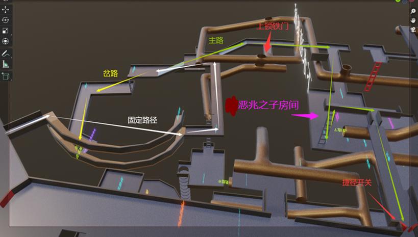 王城下水道跑图