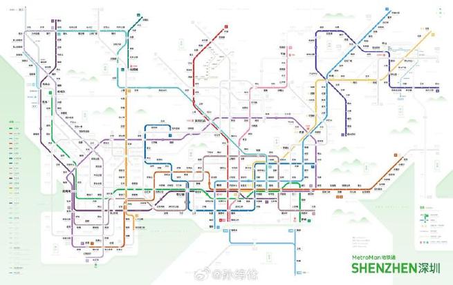 深圳开通几条地铁线路图标