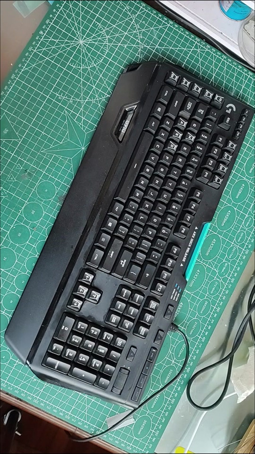罗技键盘插上去没反应截图