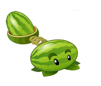 植物大战僵尸西瓜和冰瓜图标
