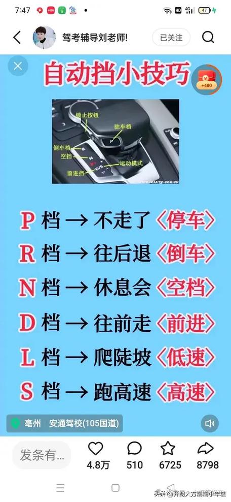 自动挡车新手入门必看截图