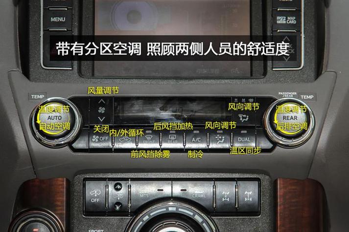 丰田普拉多按键说明书图标