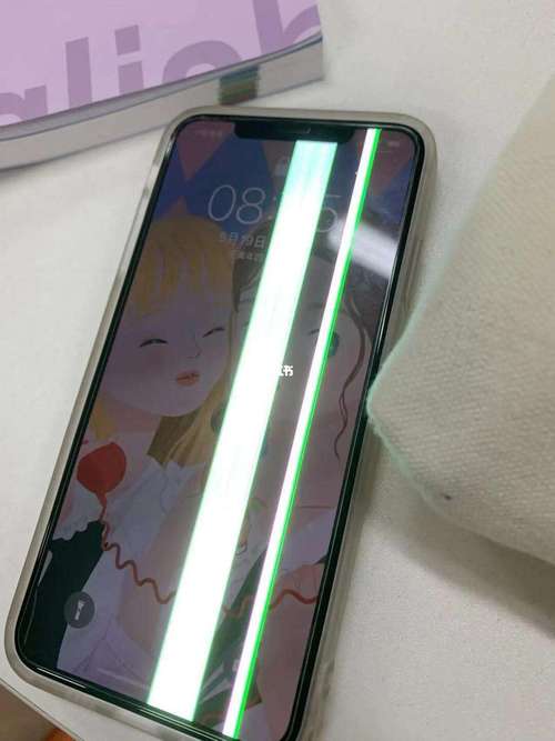 苹果手机拍照出现彩色条纹图标