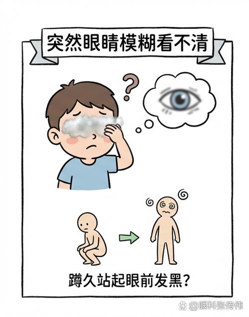 眼睛突然模糊看不清是什么原因图标