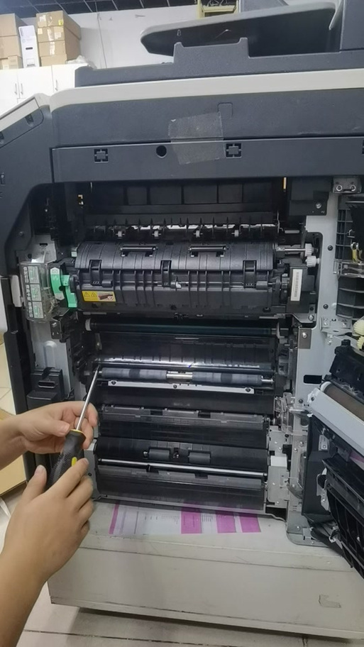 柯尼卡美能达无法使用纸盒2