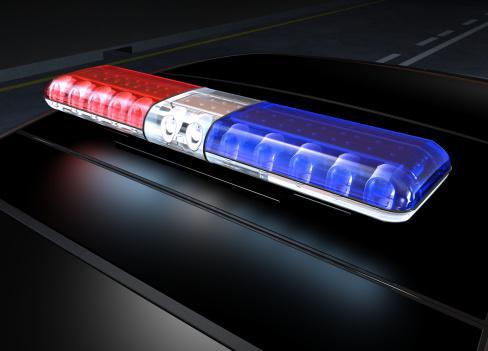 警车灯光为什么是红蓝色图标