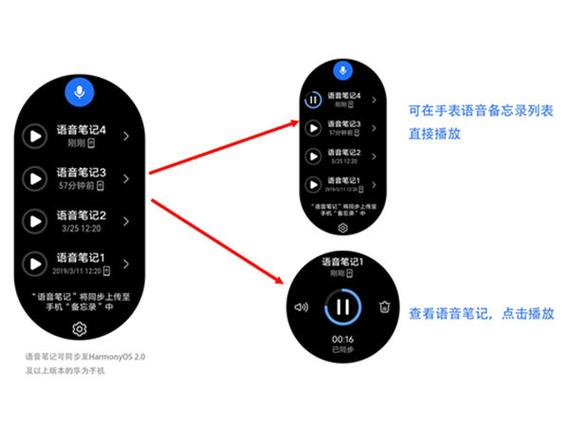 华为备忘录语音念出来图标