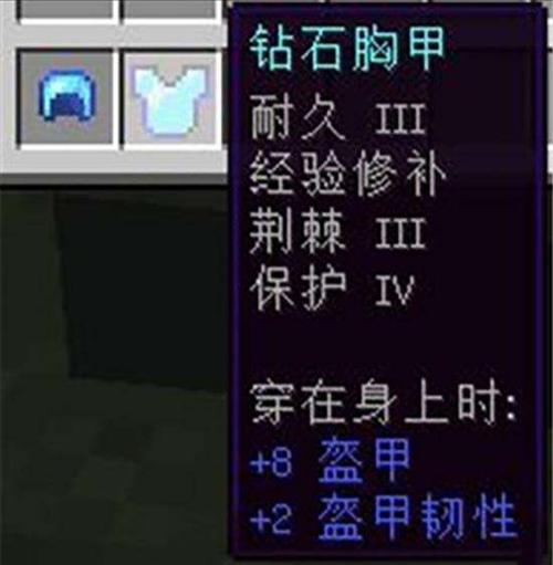 我的世界钻石胸甲附魔图标