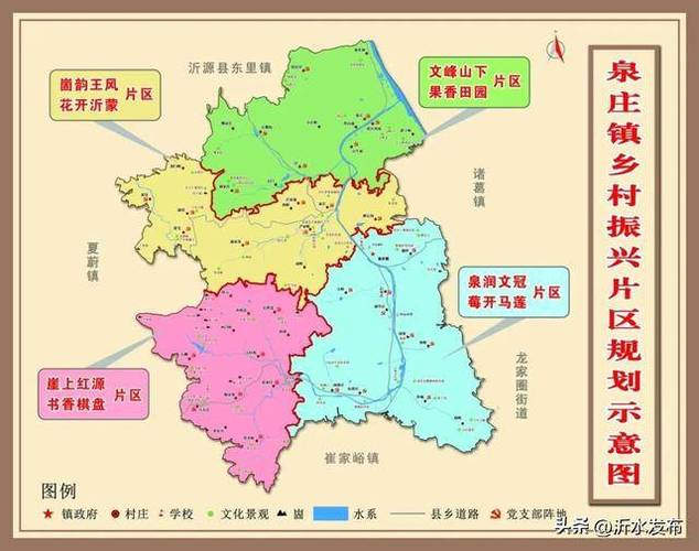 一村一镇一地图