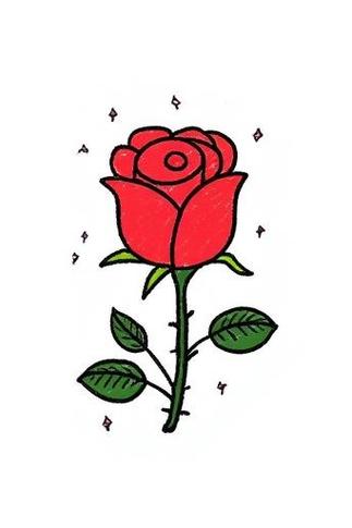花卡通图片图标
