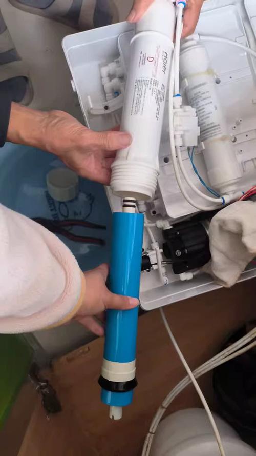 海尔净水器换滤芯视频教程图标