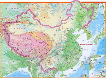 地图看山水图标