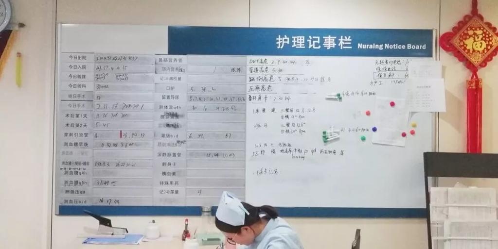 护士站白板设计
