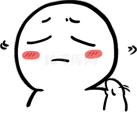 摇头叹气的表情图片图标