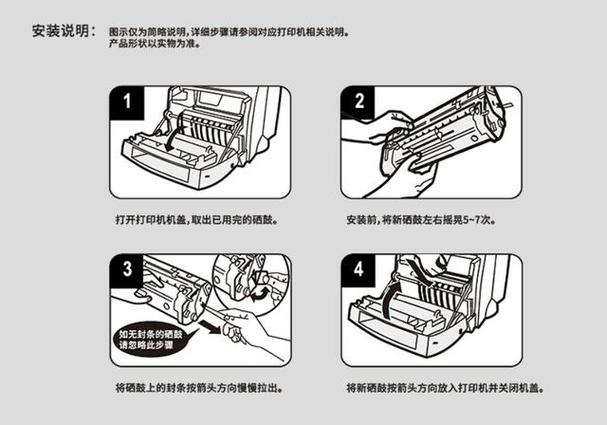 打印机怎么拿出硒鼓
