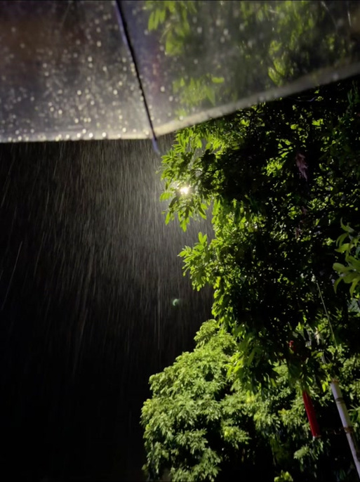 下雨实况图