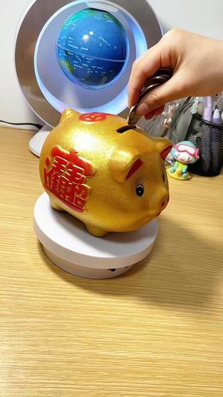 猪猪存钱罐与保险箱的区别图标