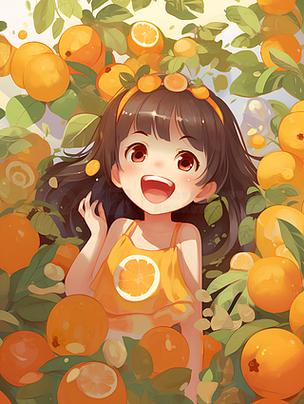 橙子人物创意图片大全截图