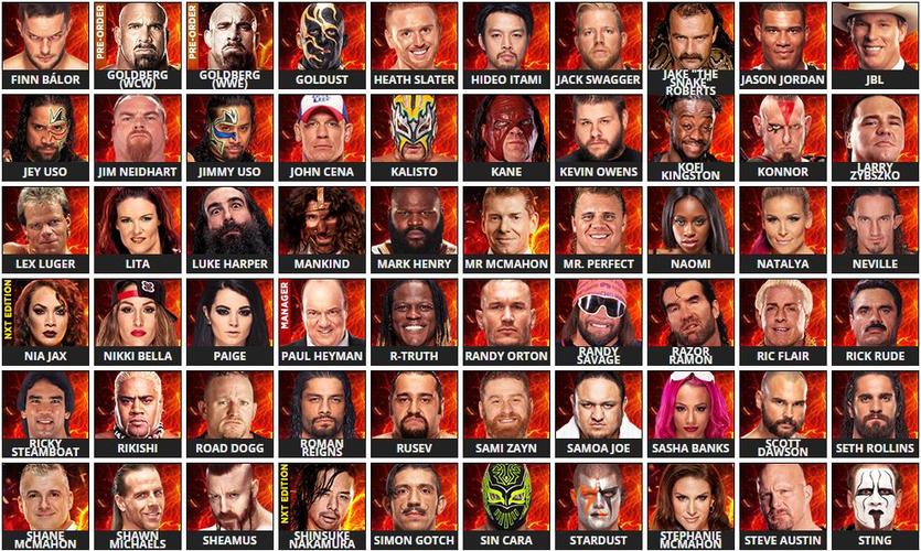 wwe2k17手机版图标
